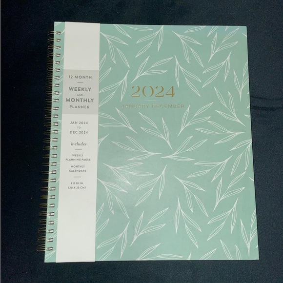 Eccolo | Office | New Eccolo Mint Green White Hardcover Planner 224 ...